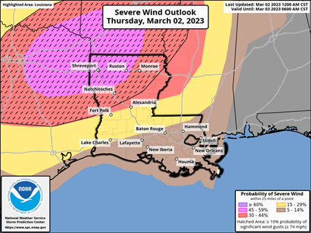 Sever Weather March 2, 2023